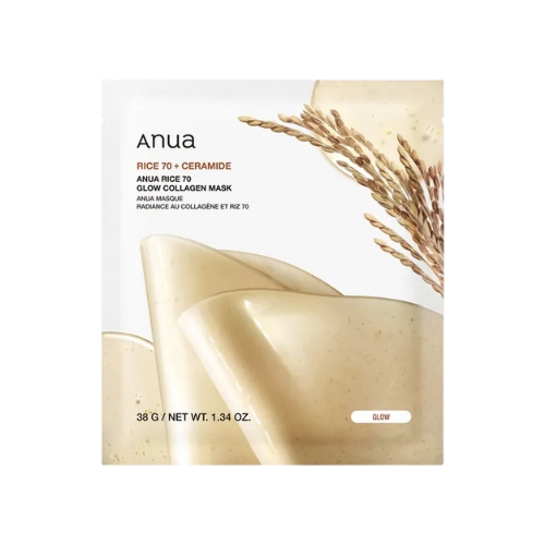 Anua Rice 70 Glow Collagen Mask | Koreansk hudpleie og kosmetikk ...